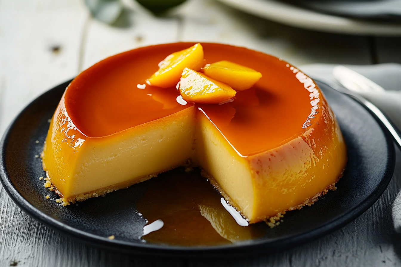 Silky Mango Flans: A Tropical Twist on Classic Flan
