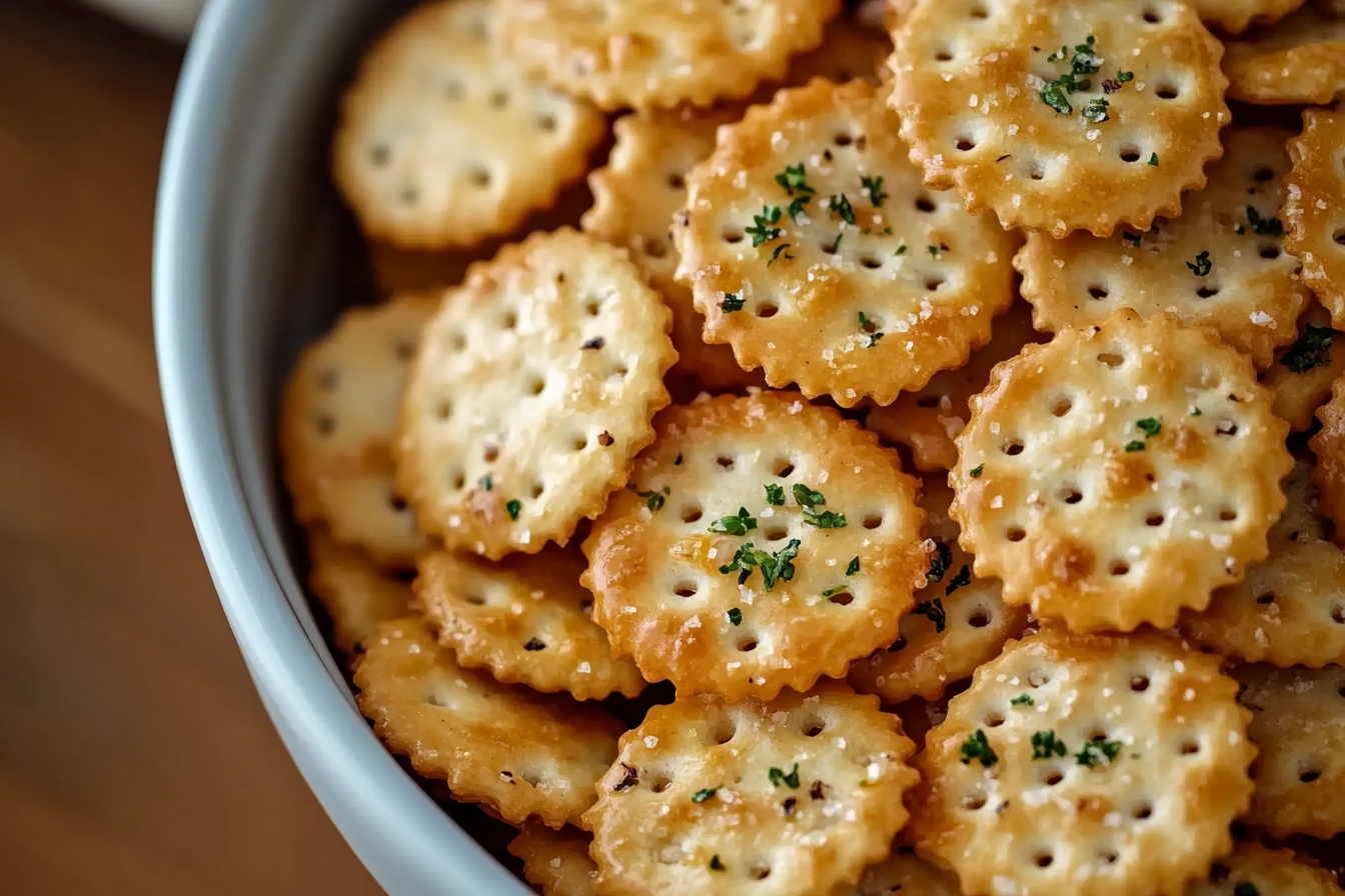 Garlic Ritz Snacks Recipe – A Savory Treat