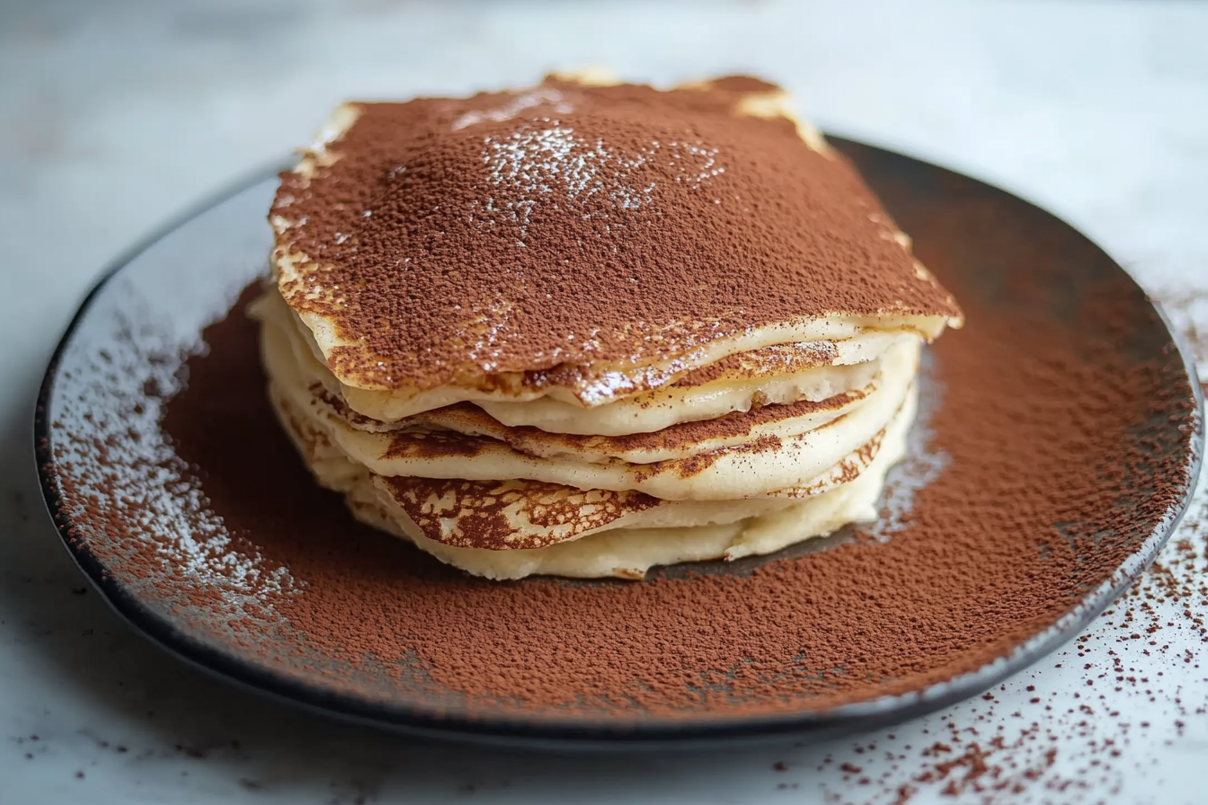 Dumpling Wrapper Tiramisu Crepe: A Unique Fusion Dessert