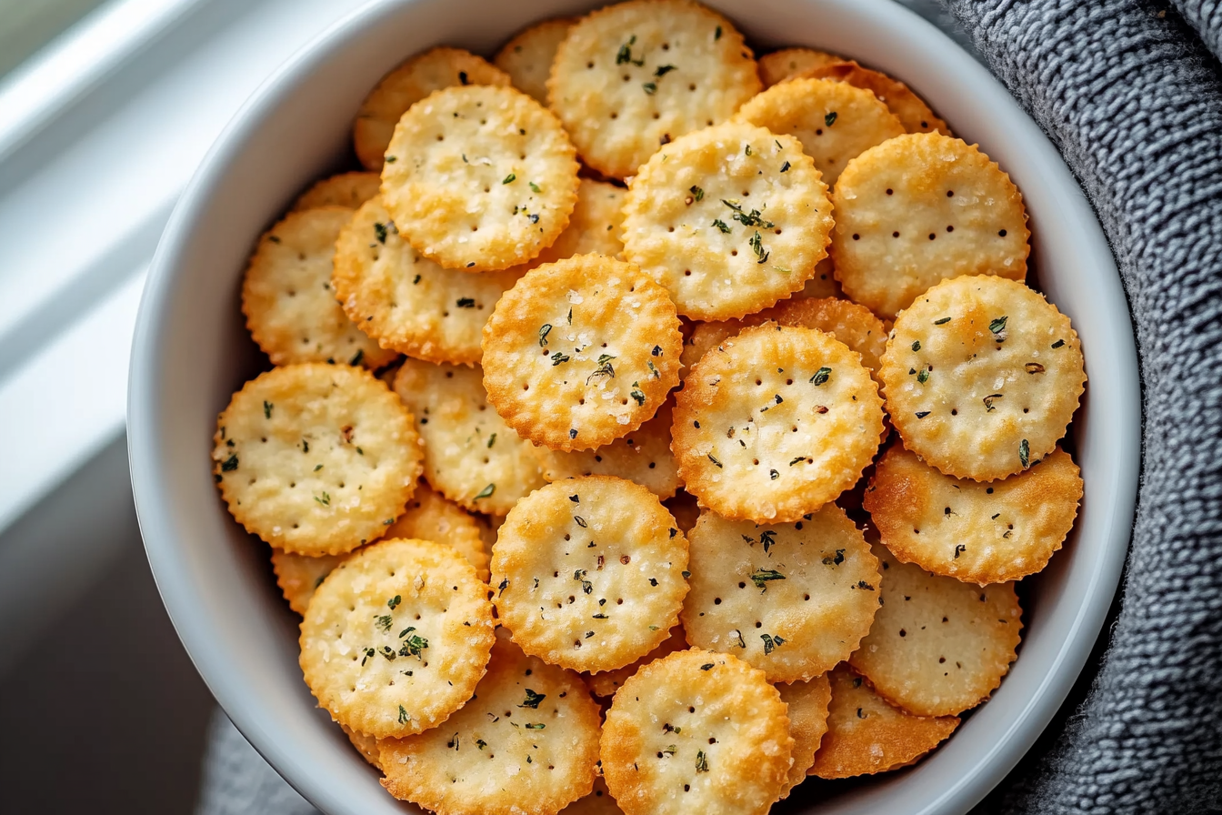 Garlic Ritz Snacks Recipe – A Savory Treat