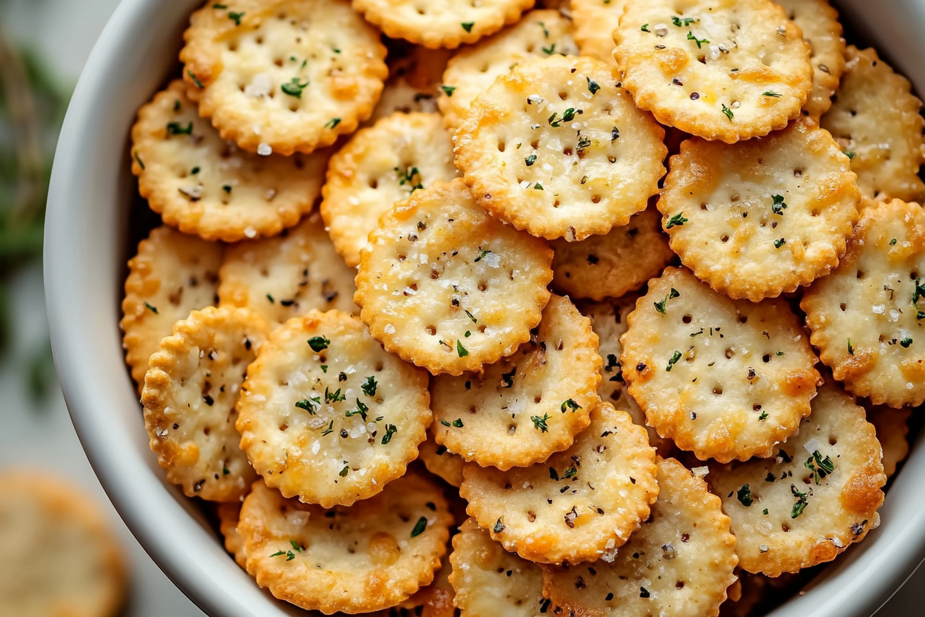 Garlic Ritz Snacks Recipe – A Savory Treat