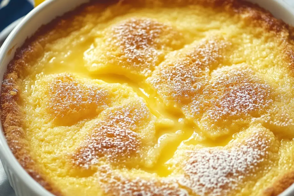 Magic Lemon Cobbler: A Sweet and Tangy Dessert Delight