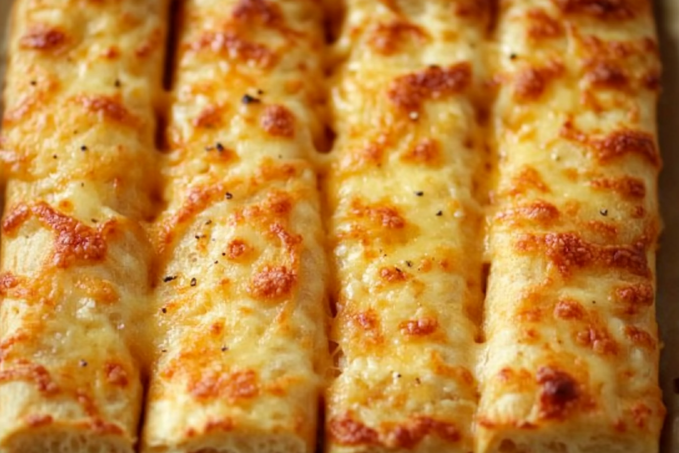 Cheesy Breadsticks– Irresistibly Soft, and Loaded with Parmesan