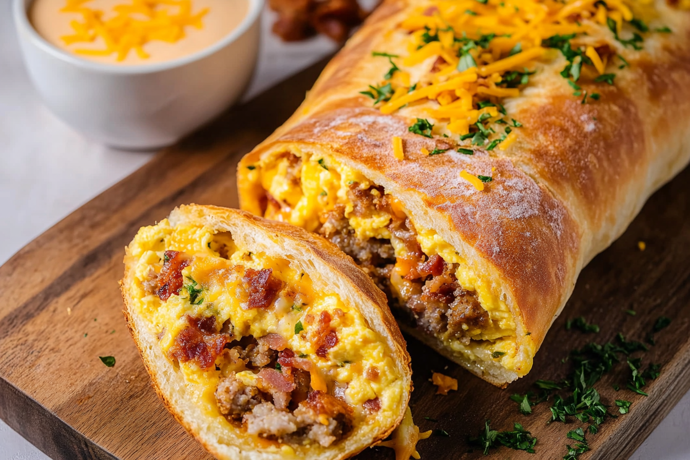 Breakfast Garbage Bread