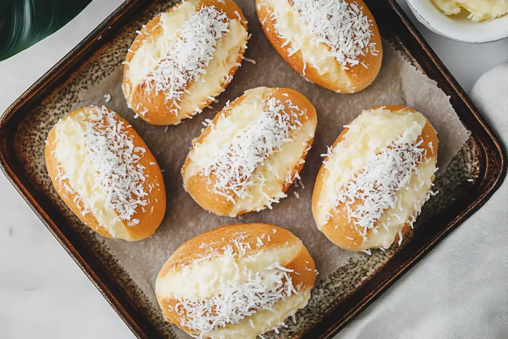 Coconut Cream Buns
