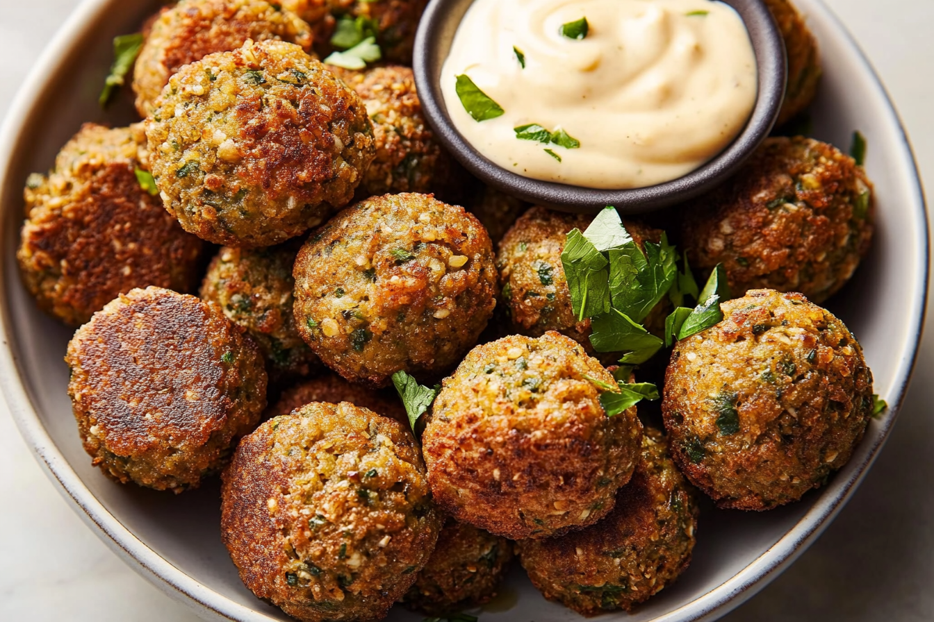 Homemade Falafel