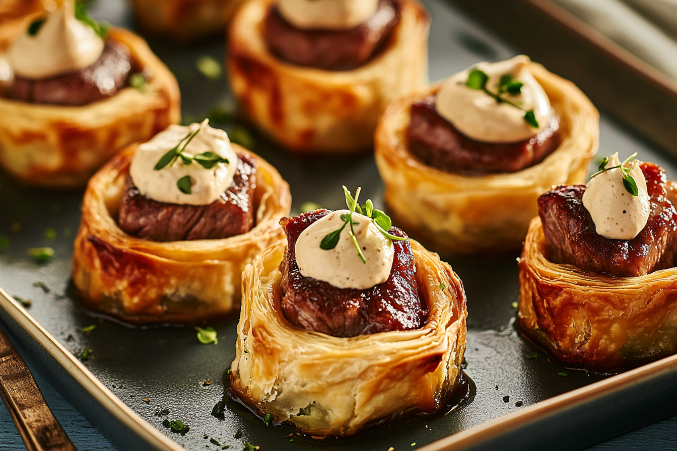 Beef Wellington Bites