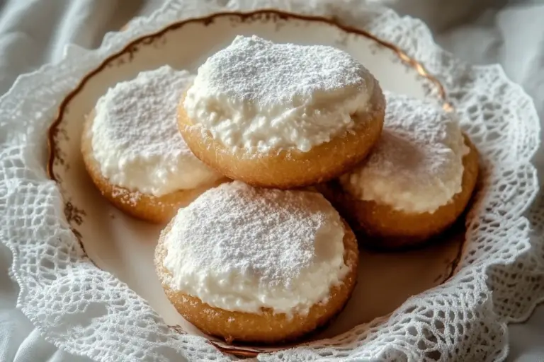 Creamy Ricotta Almond Pillows