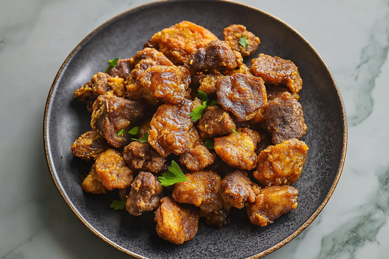 Chicken-Fried Chicken Gizzards